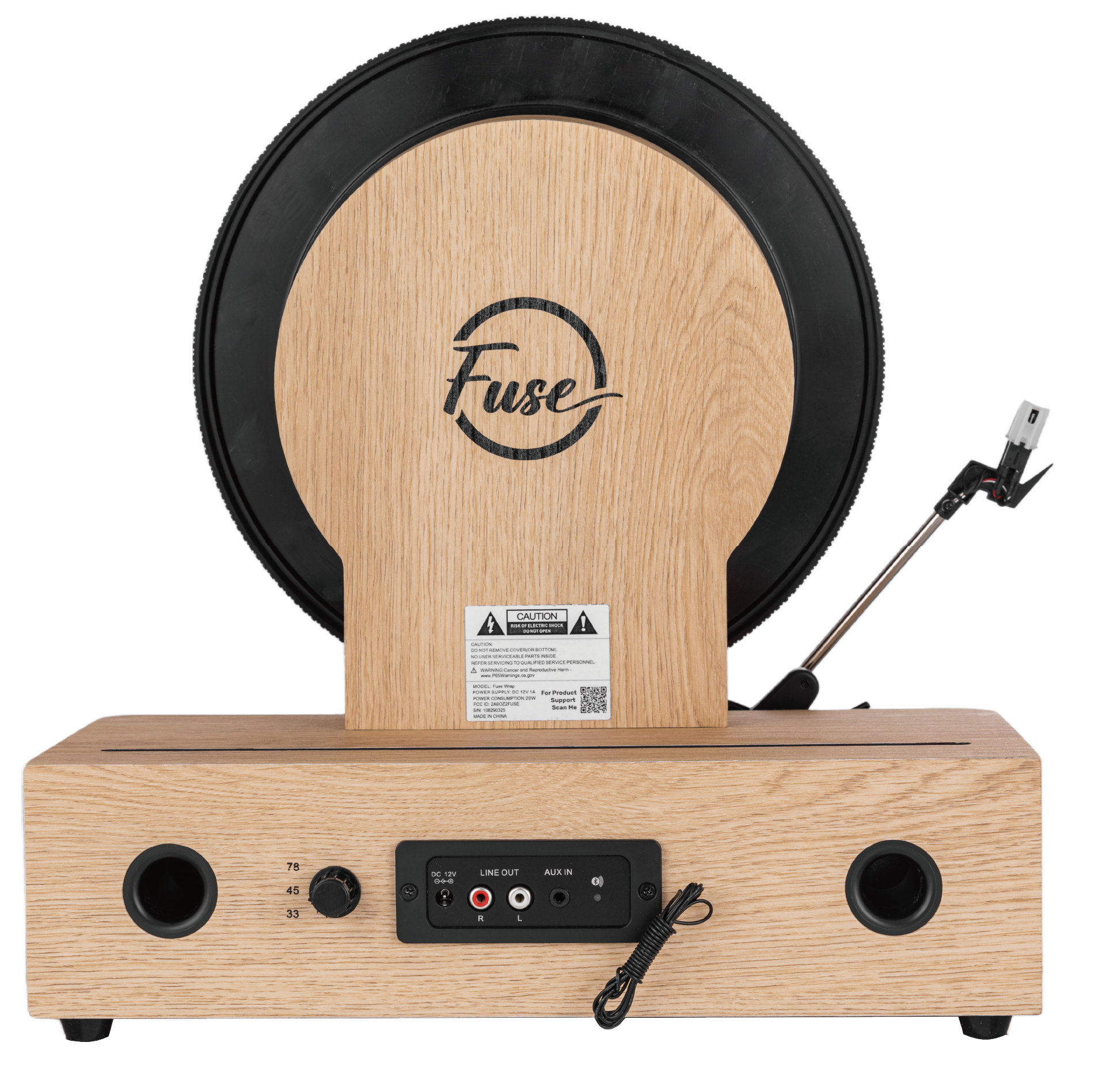 Fuse Wrap Vertical Vinyl Record Player – Fuse Audio